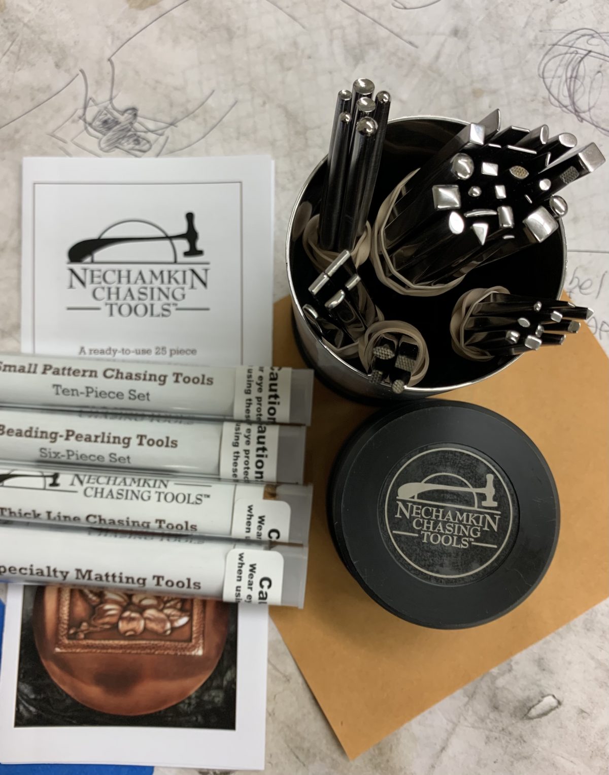 What makes a good Chasing Tool?? - Nechamkin Silver Studios